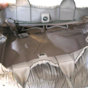 Prada | Bags | Prada Nappa Gaufre Satchel Color Pomice | Poshmark